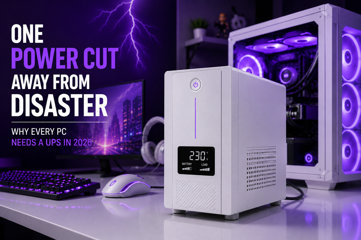 One Power Cut Away From Disaster: Why Every PC Needs a UPS in 2026 ...